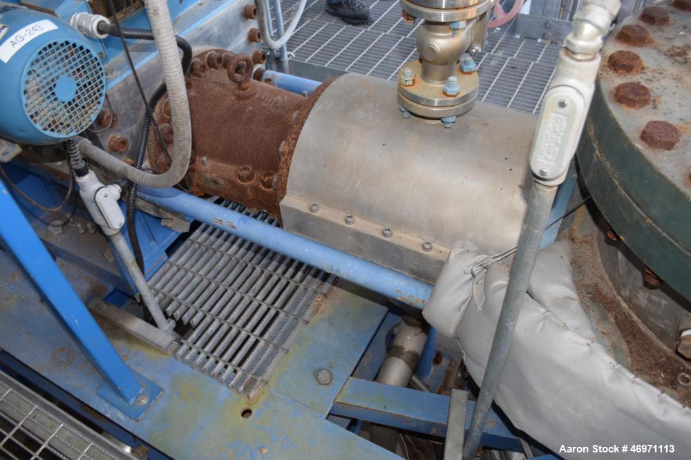 Used Sun Opta Digester Hydrolizer System Consisting Of: (1) Metso sin