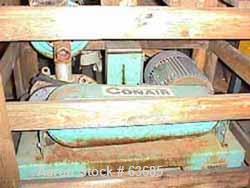 USED: Fuller blower model 3KB. Carbon steel, belt driven by 3 hp moto