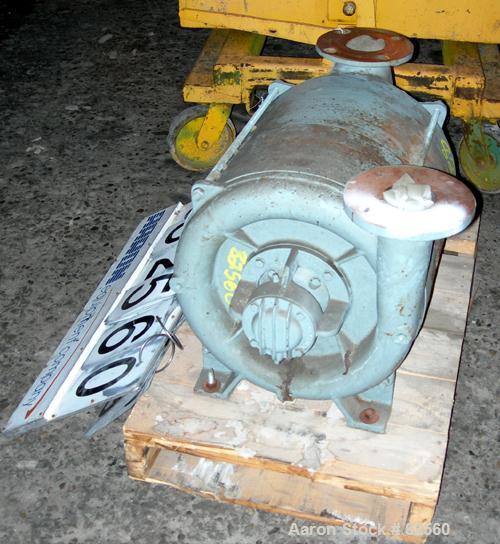 USED: Gardner Denver multi stage centrifugal blower/exhauster, model