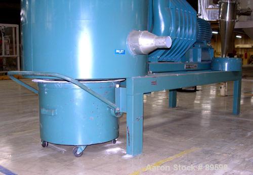 Used Hoffman Stationary Self-Contained Industrial Vacuum System, Mode