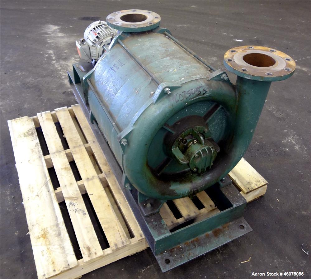 Used Lamson Multistage Centrifugal Blower, Model 406-0-6-AD, Carbon S