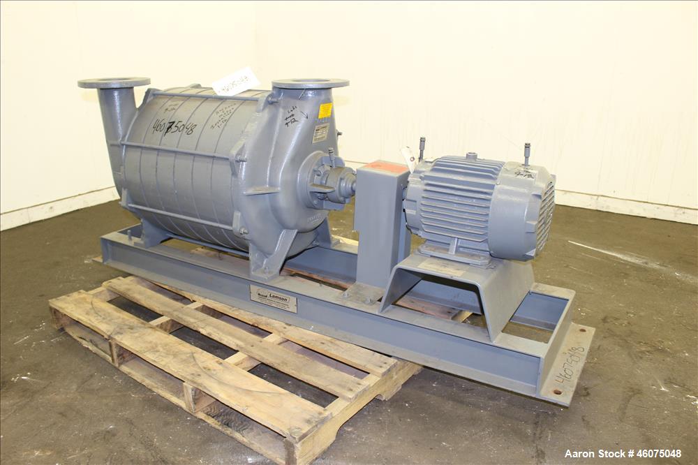 Used Gardner Denver Lamson Multistage Centrifugal Blower, Model 407-0