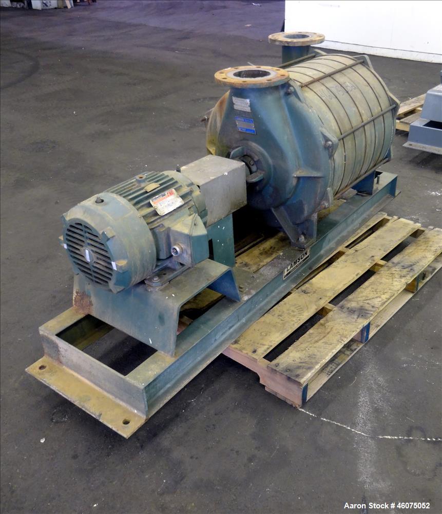 Used Lamson Multistage Centrifugal Blower, Model 407-0-7-AD, Carbon S