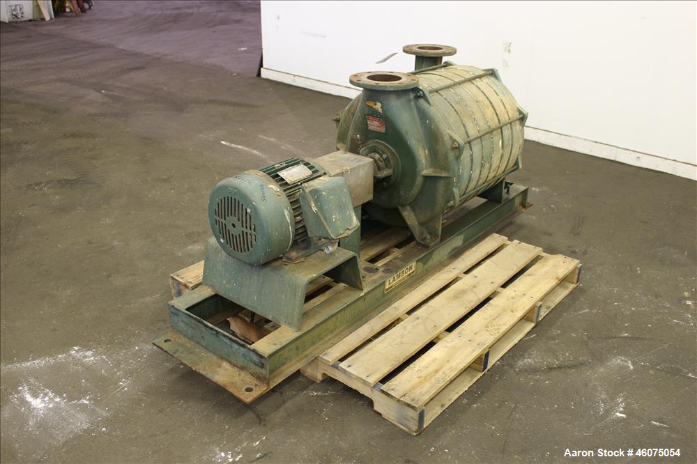 Used Lamson Multistage Centrifugal Blower, Model 407-0-7-AD, Carbon S