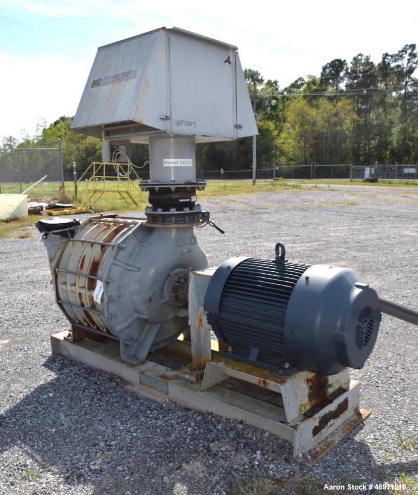 Used Lamson Blower, Catalog# 866-0-0-0-0-0-6-AD, Carbon Steel. Driven