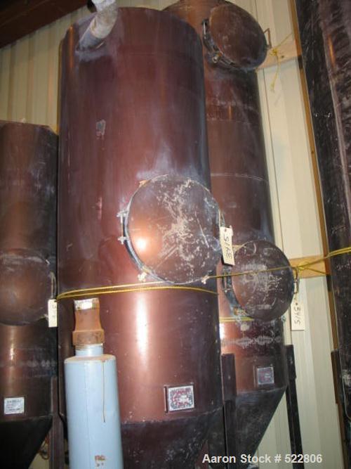 USED: 10 hp Lamson vacuum system consisting of: bag separator, model3