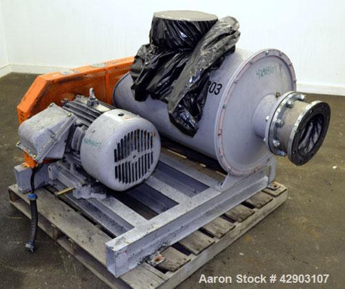 Used Nippon Pneumatic DS Hi-Turbo Blower, Model HITB-10E-180, Carbon