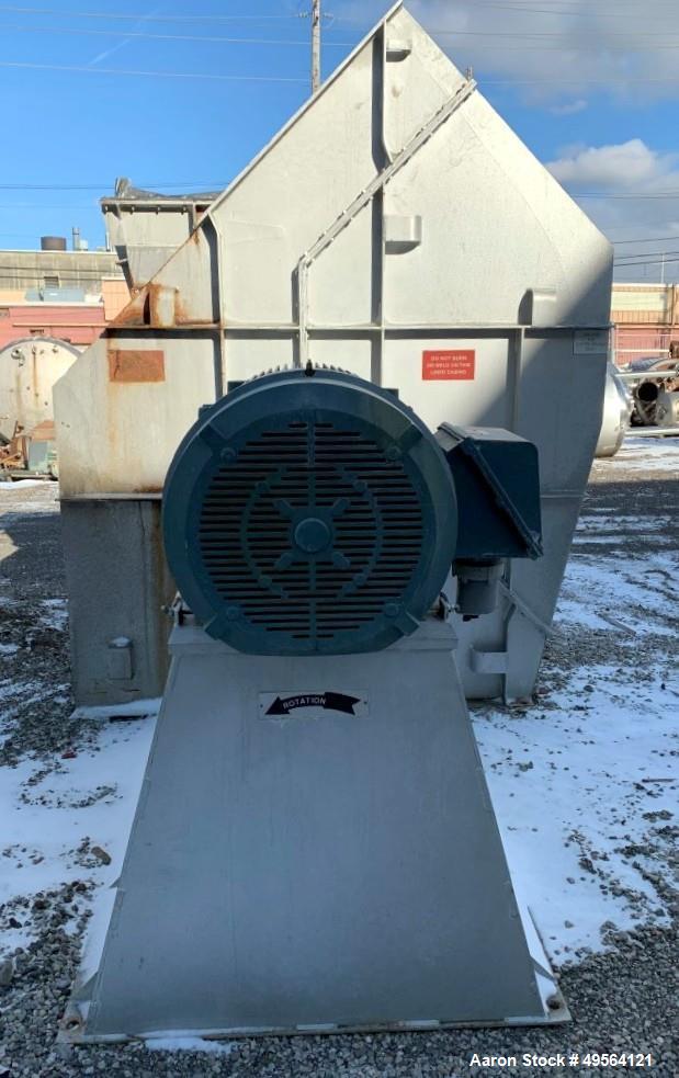 Used Robinson Industries 350 HP Radial Blower, Type RB122. Size 49- 1