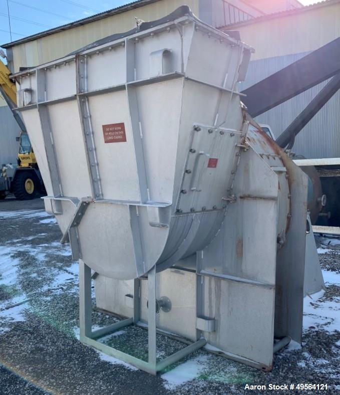 Used Robinson Industries 350 HP Radial Blower, Type RB122. Size 49- 1