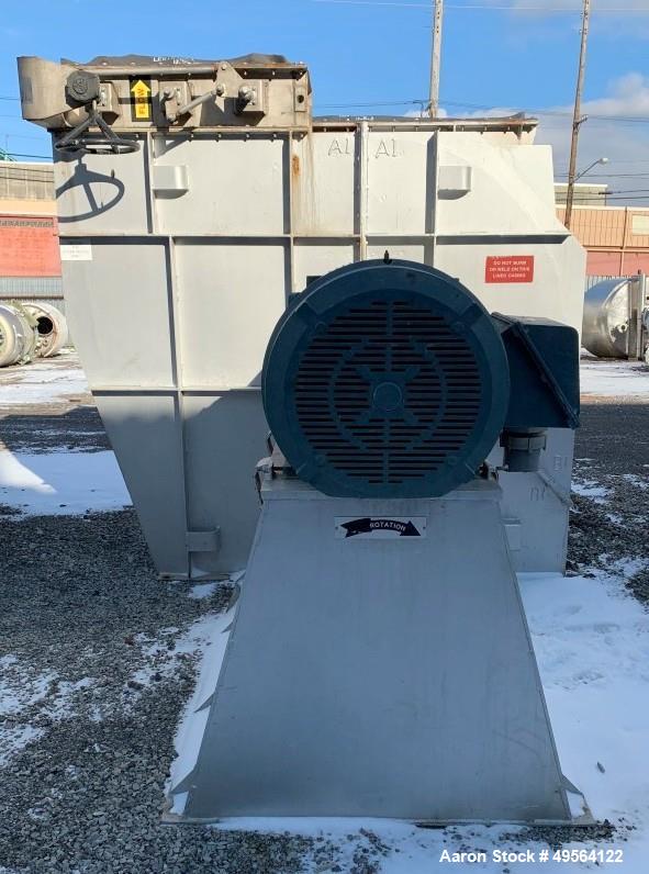 Used Robinson Industries 350 HP Radial Blower, Type RB122. size 49- 1