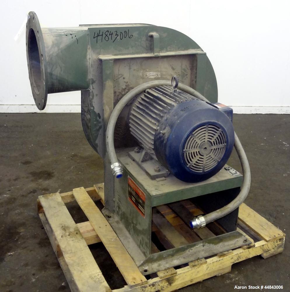 Used Robinson Industries Pressure Blower, Type RL, Size 40-18, Drawin