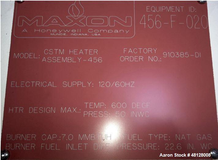 Unused- Maxon Duct Burner Gas Train EDS Plus , Model CSTM 1.5 X 2. Fr