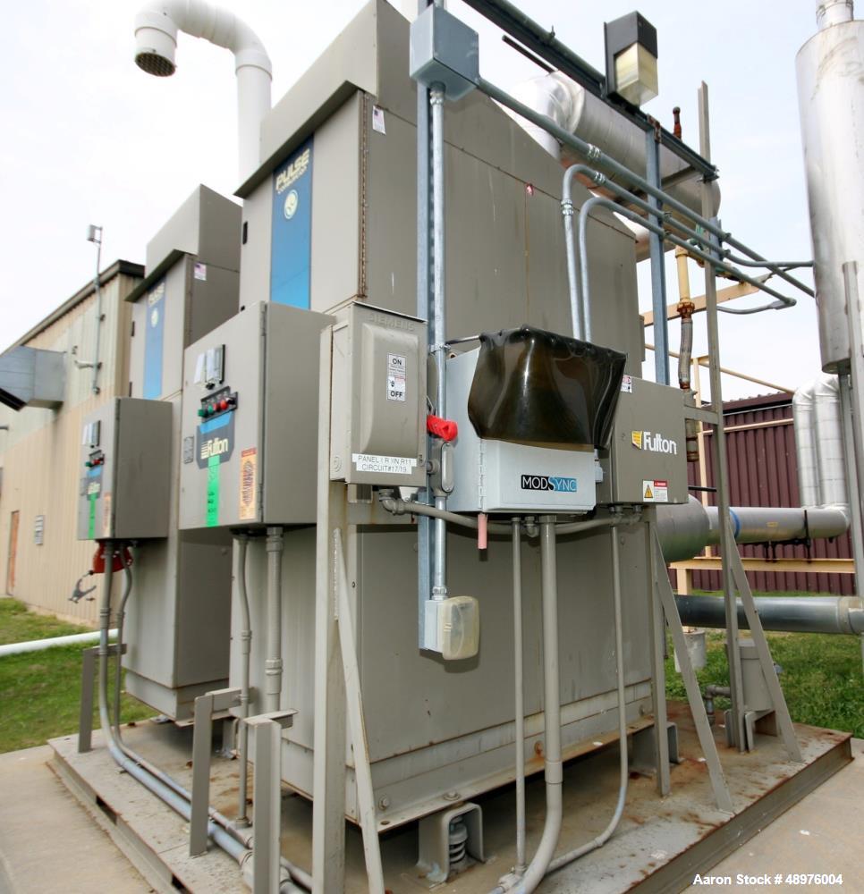 Used Fulton Gas Fired Pulse HW Combustion Hydronic Heating Boiler, Mo