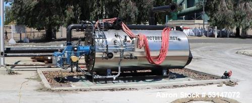 Unused- Victory Energy 100 HP Steam Boiler, Rated for 150 PSI, Type F