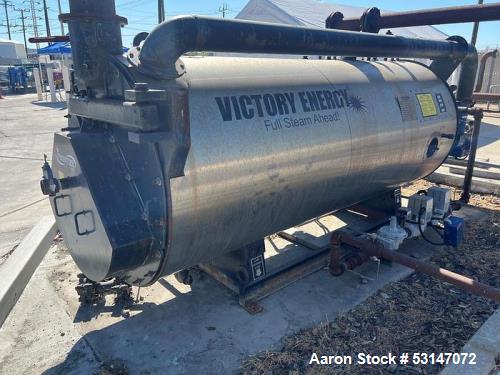 Unused- Victory Energy 100 HP Steam Boiler, Rated for 150 PSI, Type F