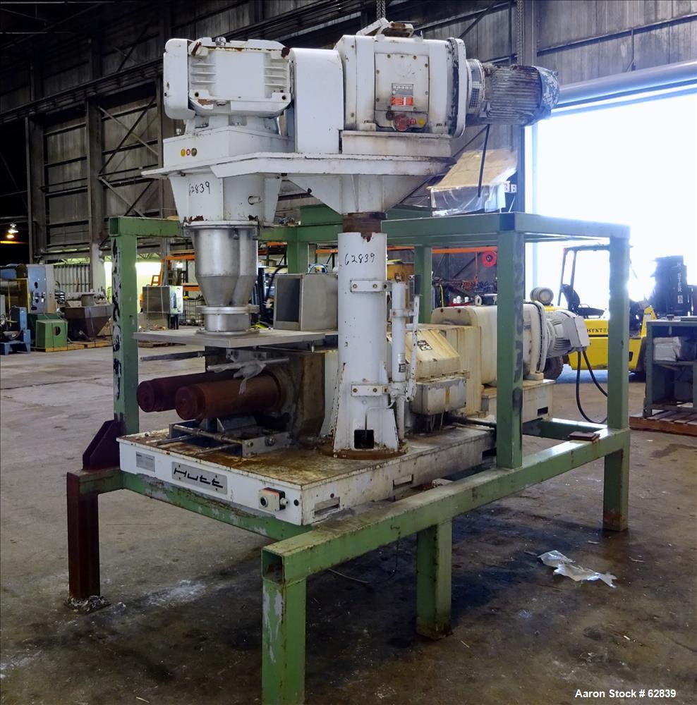 Used Bepex Compactor Briquetter, Model K300/200. Rolls measure 11.7"