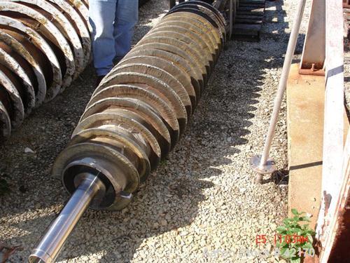 USED: Bird 24 x 60 Conveyor, stainless steel construction. 9" Double