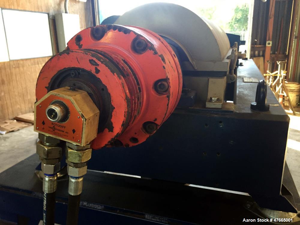 Used Alfa Laval NX-414B-31G Solid Bowl Decanter Centrifuge. Stainless