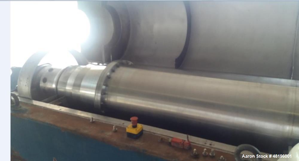 Used Alfa Laval PANX-934 Tricanter Solid Bowl Centrifuge, stainless s