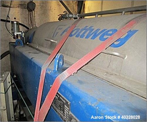 UsedMobile Decanter System consisting of: (1) Flottweg Z-4-4/451 soli