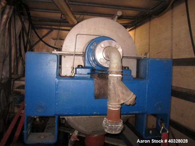UsedMobile Decanter System consisting of: (1) Flottweg Z-4-4/451 soli
