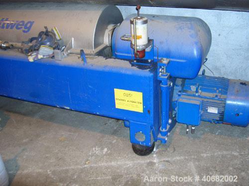 UsedFlottweg Z-4D Solid Bow Decanter Centrifuge. 3 phase/3 way, 15m3