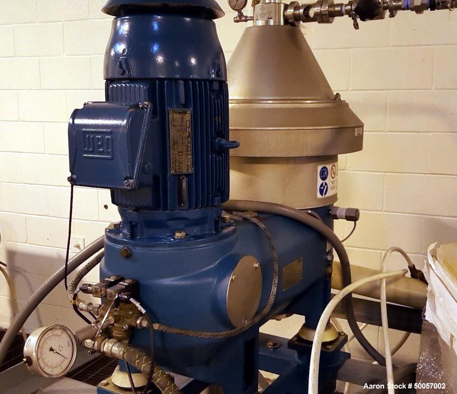 Used GEA Westfalia Centrifuge Clarifier, Model Model SSD-35-06-007. S