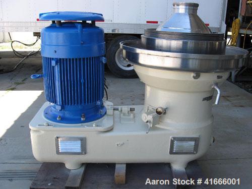 UsedWestfalia SA-82-06-177 Desludger Disc Centrifuge, 316 stainless s