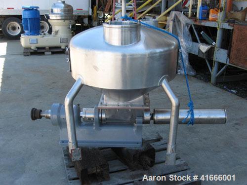UsedWestfalia SA-82-06-177 Desludger Disc Centrifuge, 316 stainless s