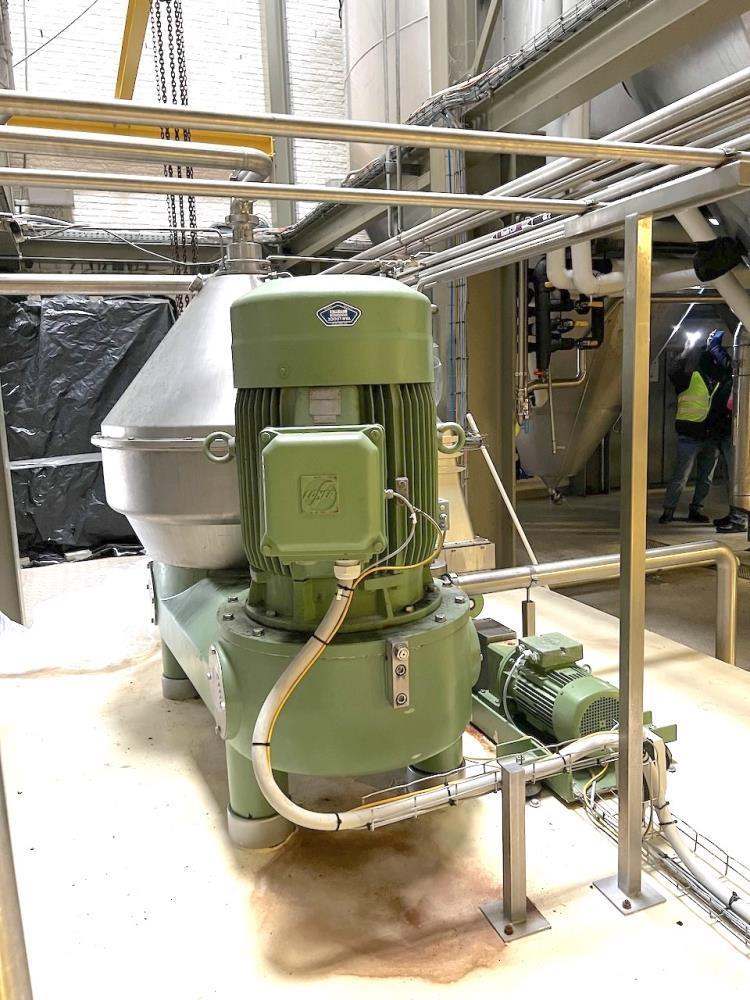 UsedWestfalia SC-100-06-777 Desludger Disc Centrifuge. 316 Stainless