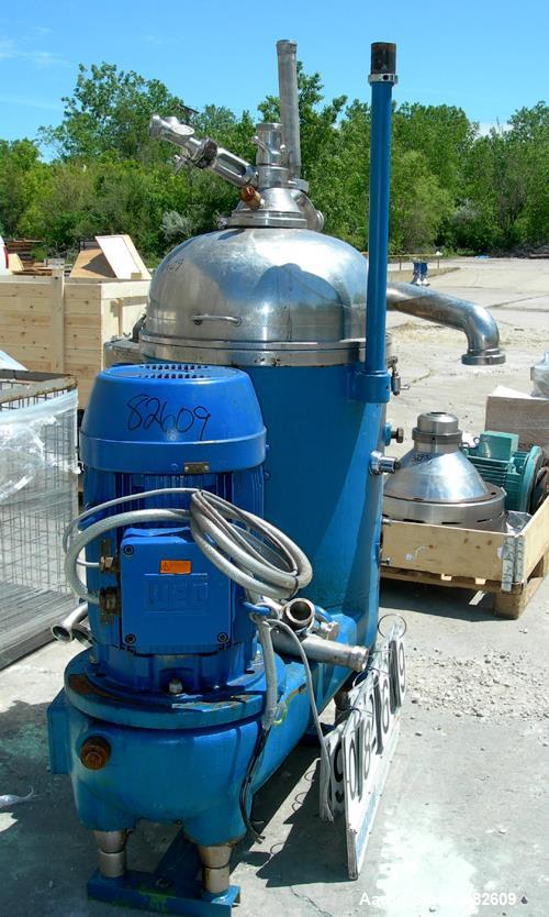 USED: Westfalia RTA-70 - OSM-15007 "refining" Solid Bowl Disc Centrif