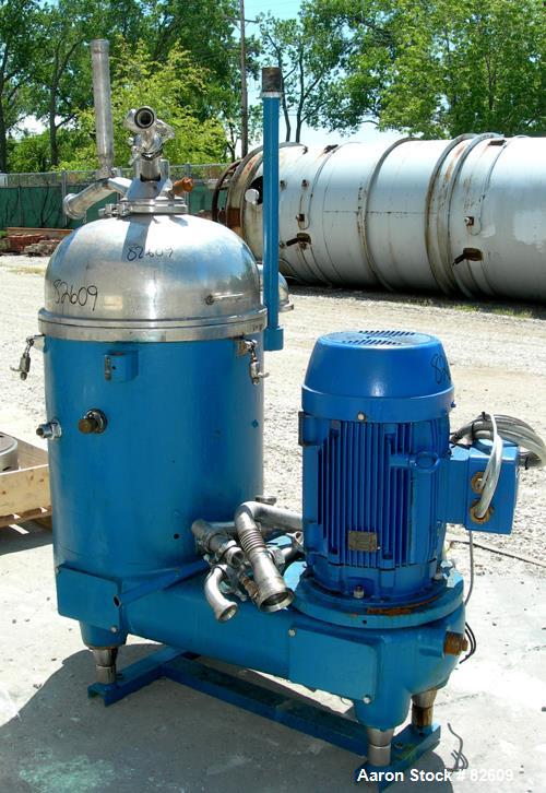 USED: Westfalia RTA-70 - OSM-15007 "refining" Solid Bowl Disc Centrif