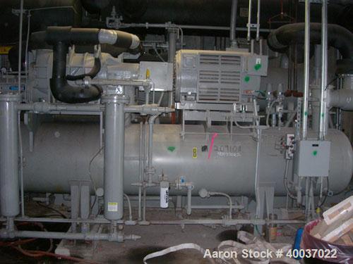 Used Frick Rotary Screw Packaged Chiller, Model RWB II 480E. Approxim