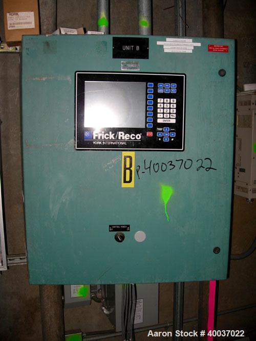Used Frick Rotary Screw Packaged Chiller, Model RWB II 480E. Approxim