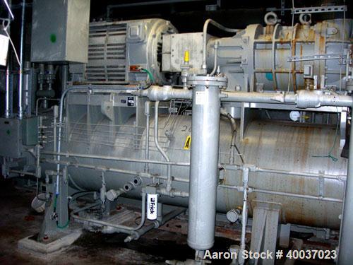 Used Frick Rotary Screw Packaged Chiller, Model RWB II 480E. Approxim