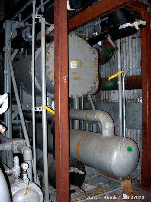 Used Frick Rotary Screw Packaged Chiller, Model RWB II 480E. Approxim