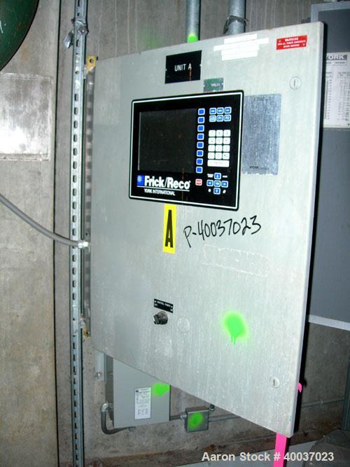 Used Frick Rotary Screw Packaged Chiller, Model RWB II 480E. Approxim