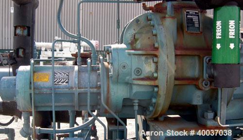 Used: Frick Ethylene Glycol Rotary Screw Chiller. (LOW TEMP) Model R