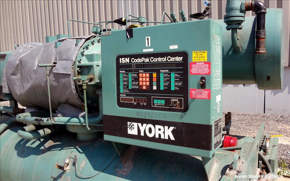 Used York Codepack Rotary Screw Liquid Chilling System, Approximate 2