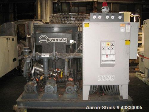 Used 40 Ton Advantage Chiller, Titan series, model TIP-40W-43HRX, wat