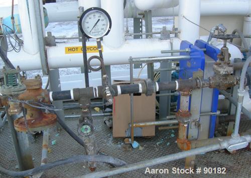Used Glycol System consisting of: (1) Refrigeration Valves and System