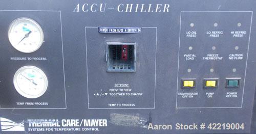 Used Thermalcare/Mayer Portable Accu-Chiller, model AQOW0803X, water