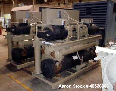 Used- Trane Water Cooled Chiller, Model RTWA0804Y