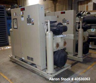 Used- Trane Water Cooled Chiller, Model RTWA0804Y