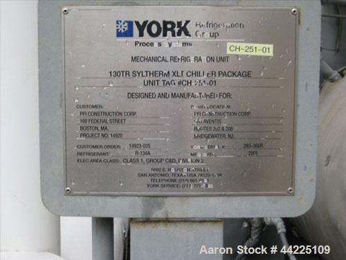 Used York Helical Screw Compressor, 130 Tons. 130TR Slytherm XLT chil