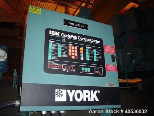 UsedYork 2000 ton, model YKRESBJ4DHC, centrifugal compressor. 4160/3/