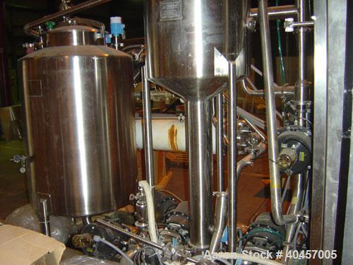 Used CIP System complete with control panels, chemical dosing tanks,