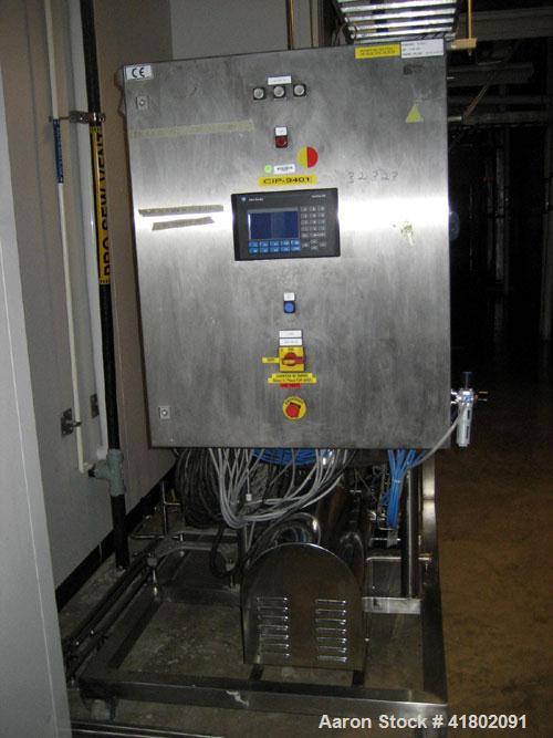 Used CIP System consisting of: (1) Approximate 114 gallon stainless s