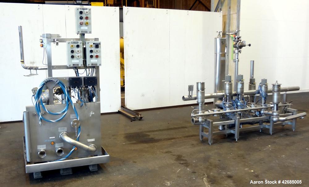 Used CIP System Consisting Of: (1) Skid with (1) Wilhelm Deller heat