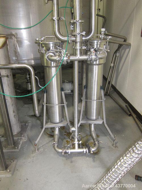 UsedCIP Controller, filters,support piping system.